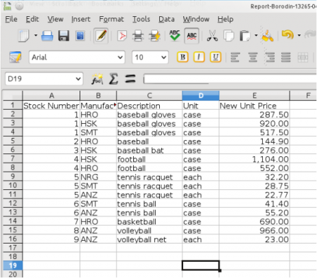 Stores demo example - Genero software development platform low-code no-code