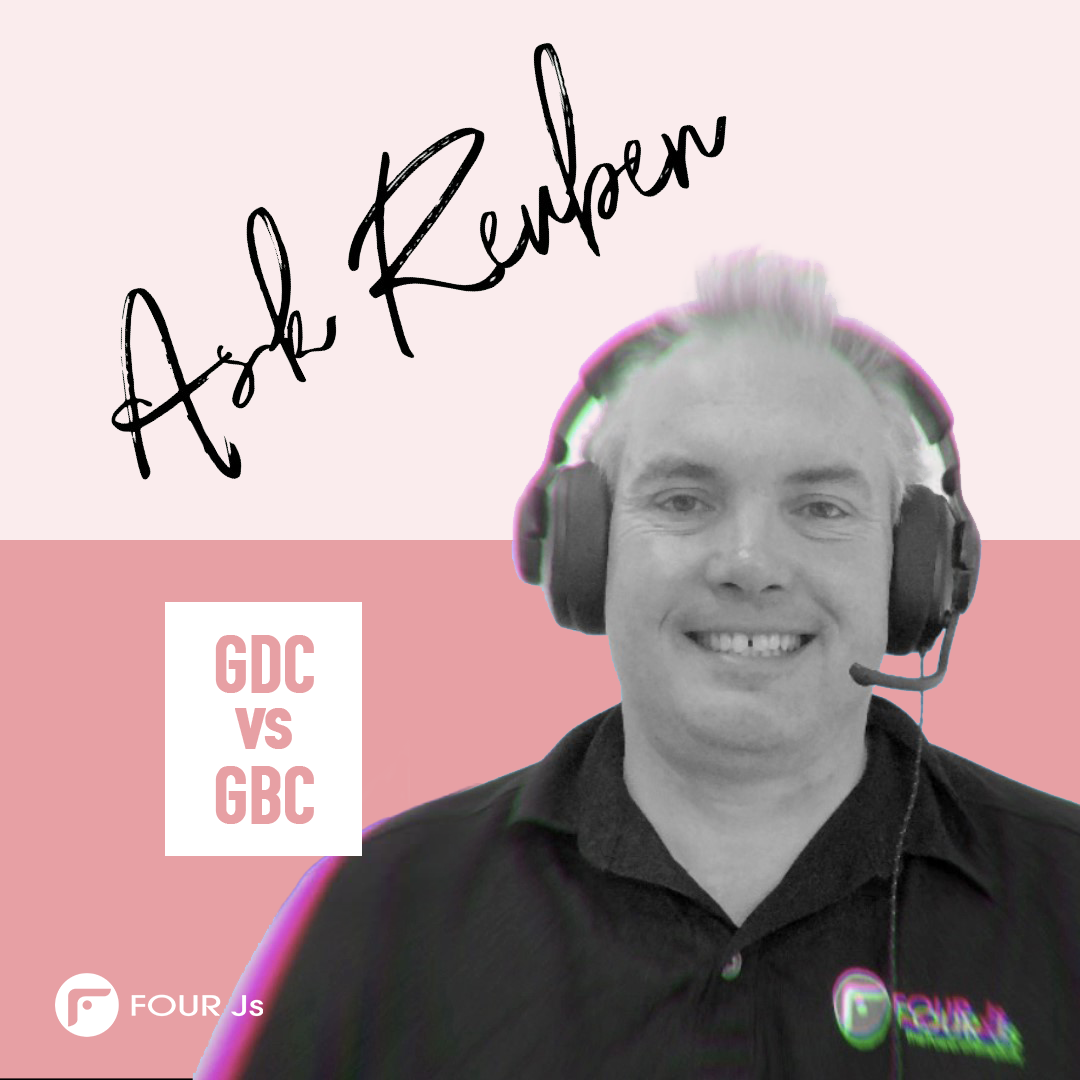 252 - GDC vs GBC - Genero software development platform low-code no-code