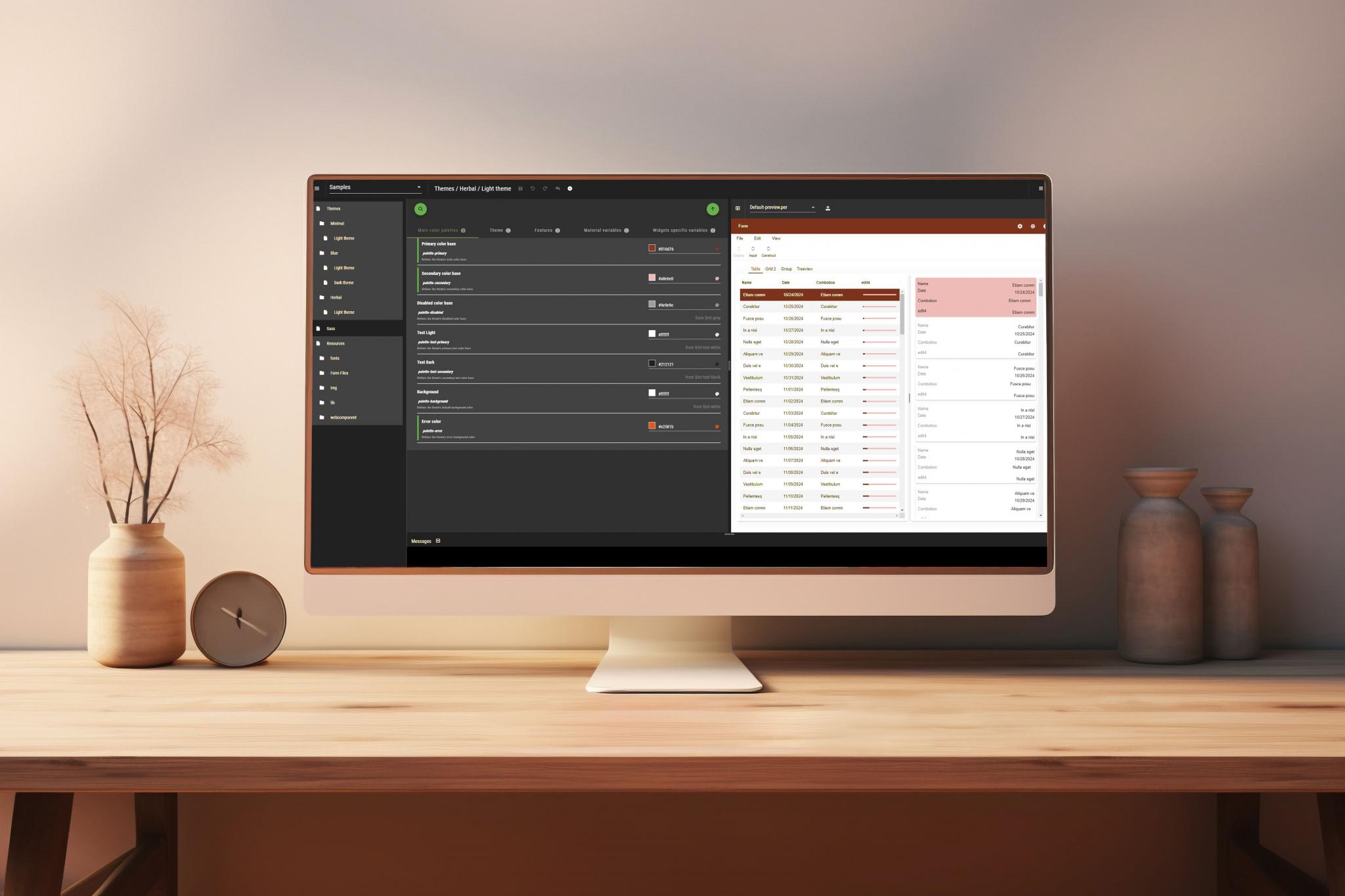 Genero Theme Customizer EAP - Genero software development platform low-code no-code